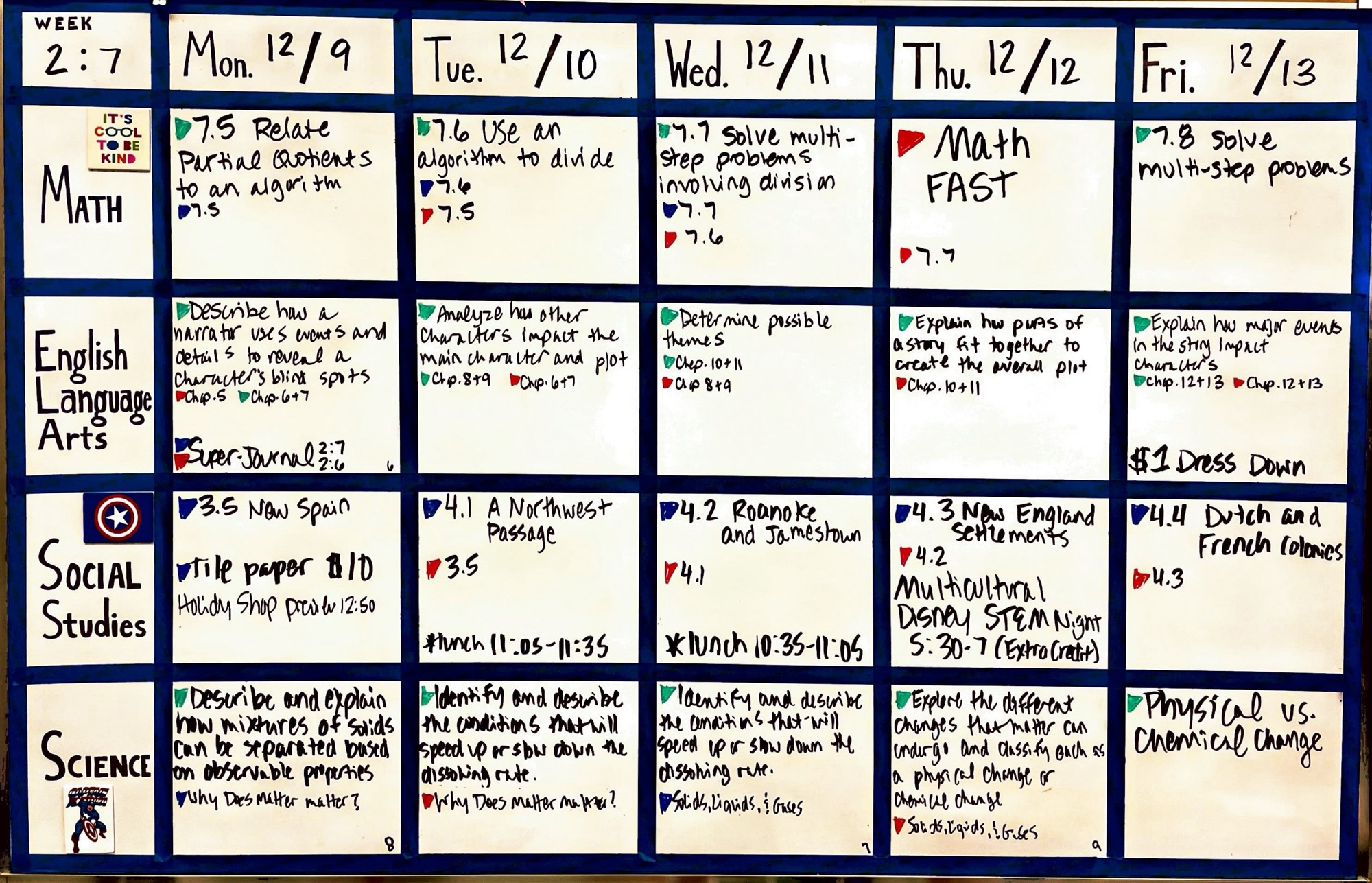 Week 2:7 (Dec.9-13) | Mrs. Benton's Classroom