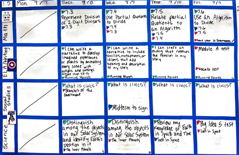 Week 1:5 (Sept.8-11) | Mrs. Benton's Classroom